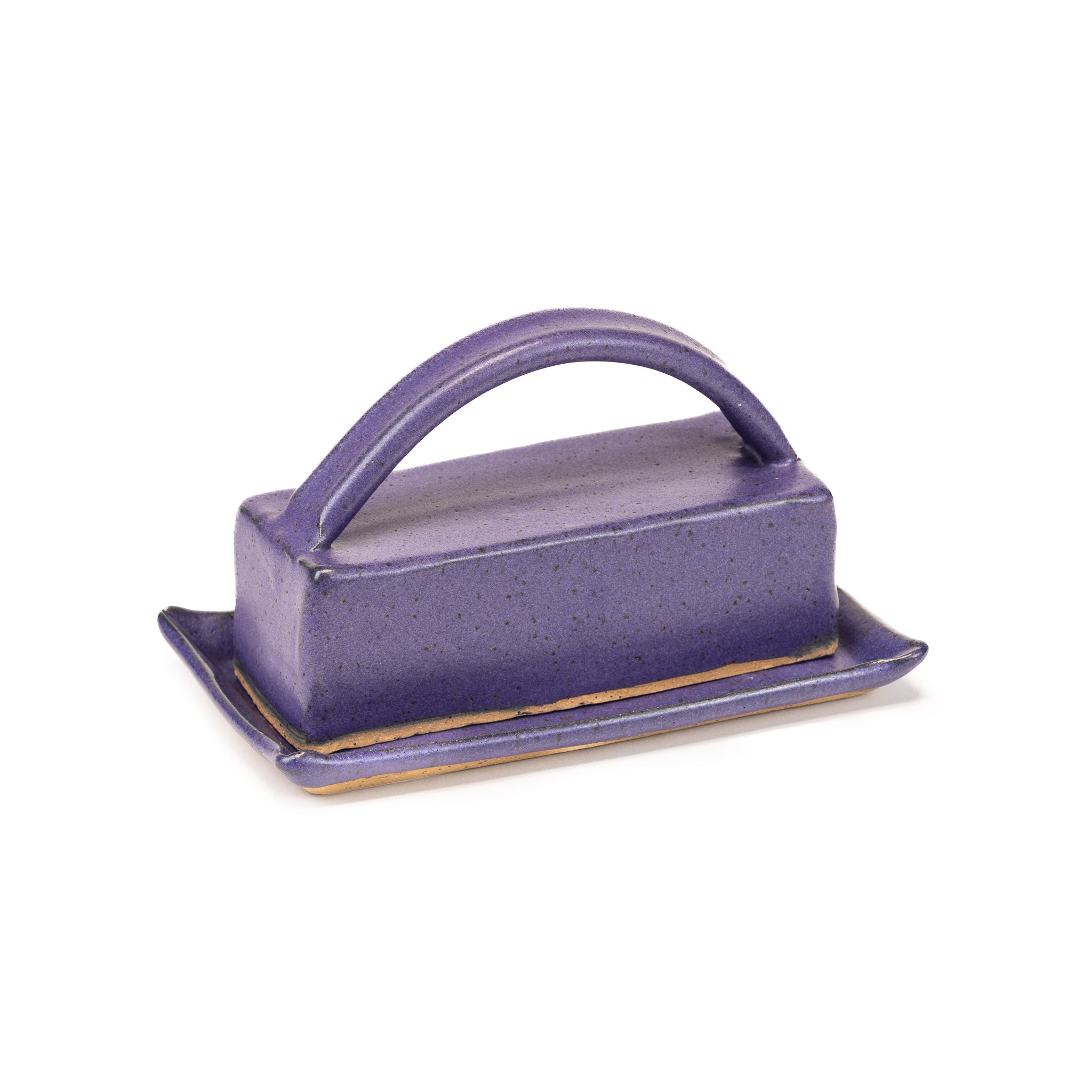 Butter Dish - Purple – Sarah Sunshine Pottery